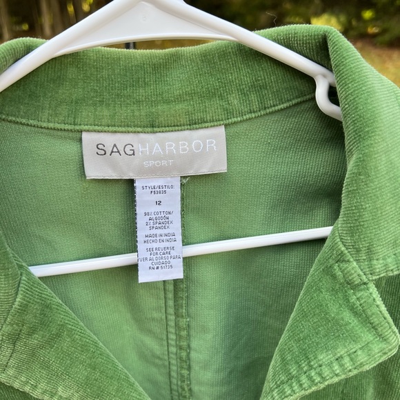 Sag Harbor | Jackets & Coats | Vintage Corduroy Jacket | Poshmark